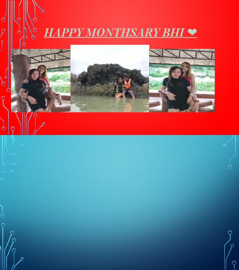 Happy Monthsary Design Ideas | PDF