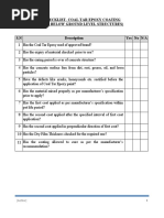 Checklist-Structural Concrete Pre Pouring | PDF