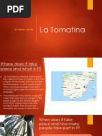 Pinnola Sub Lesson Plan 4 Tomatina | PDF | Entertainment Events | Festival