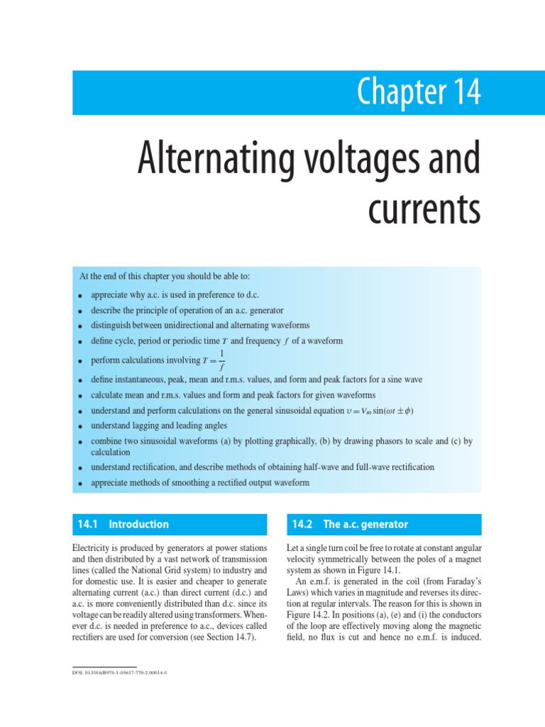 Dasar Listrik AC | PDF | Root Mean Square | Alternating Current