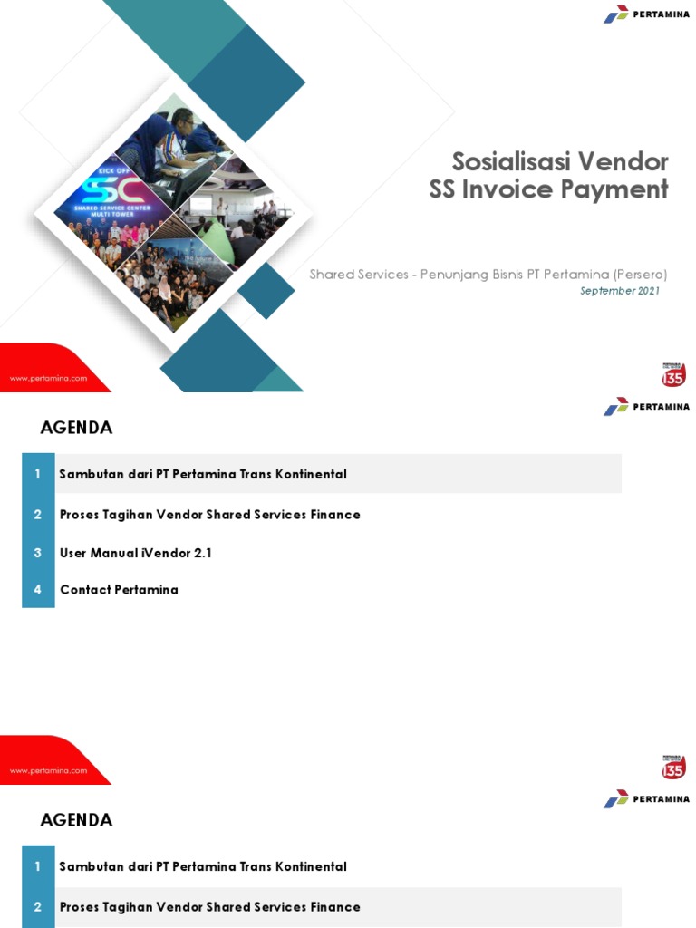Sosialisasi Vendor SS Invoice Payment: Shared Services - Penunjang ...