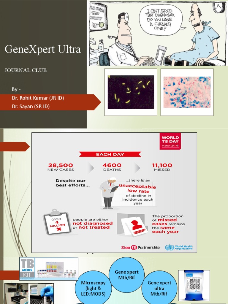 Genexpert Ultra JC Final | PDF | Tuberculosis | Sensitivity And Specificity