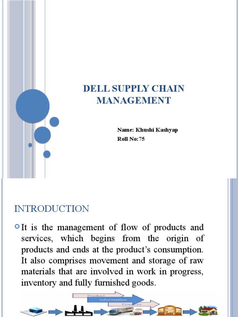 Dell Supply Chain Management | PDF