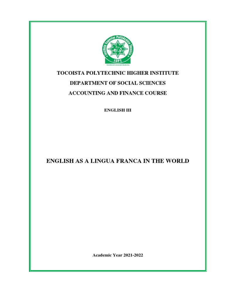 English III | PDF | English Language | Ethnicity