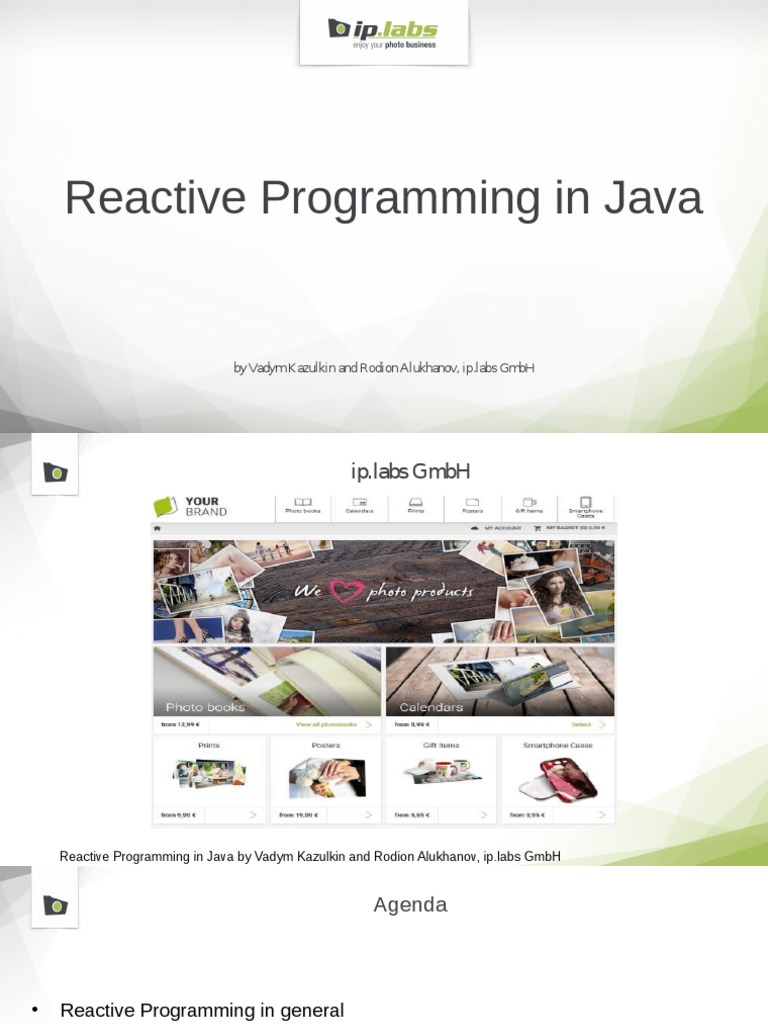 Froscon 2017 Final Reactive Programming in Java | Download Free PDF ...