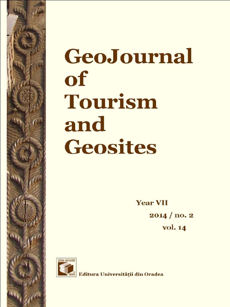 GeoJournal of Tourism and Geosites | PDF | Motivation | Motivational