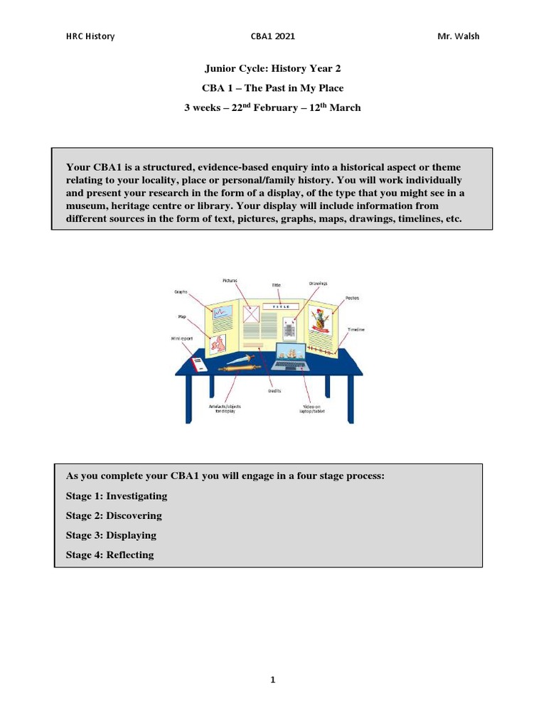 Cba1 Booklet History | PDF | Interview | Information