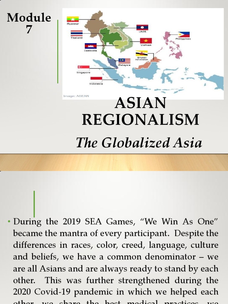 7 Asian Regionalism | PDF | Globalization | Non Aligned Movement