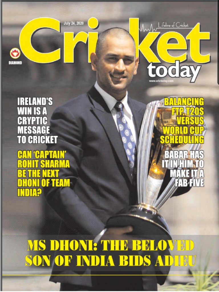 Cricket Today MS Dhoni's Magazine | PDF | Wellness