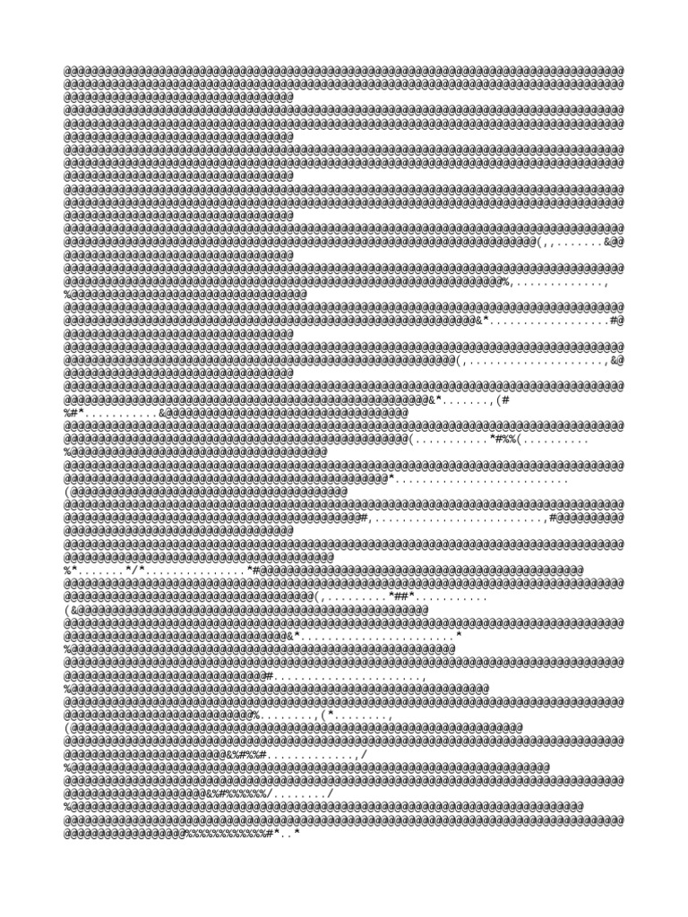 Ascii Art | PDF