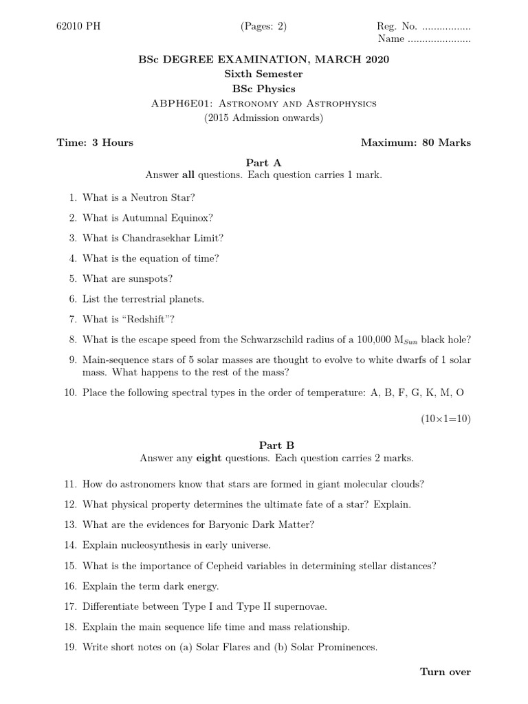 Astronomy and Astrophysics | PDF | Stars | Sun