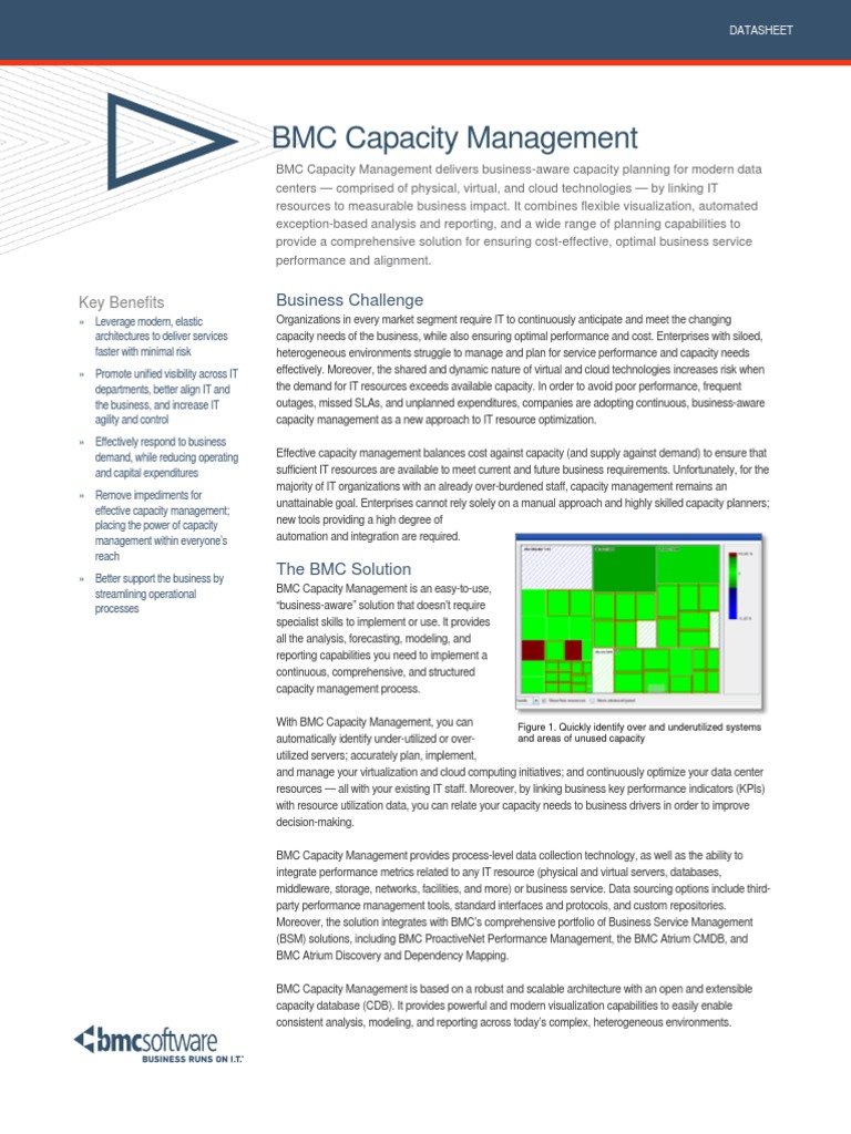 BMC Capacity Management | PDF | Cloud Computing | Virtualization
