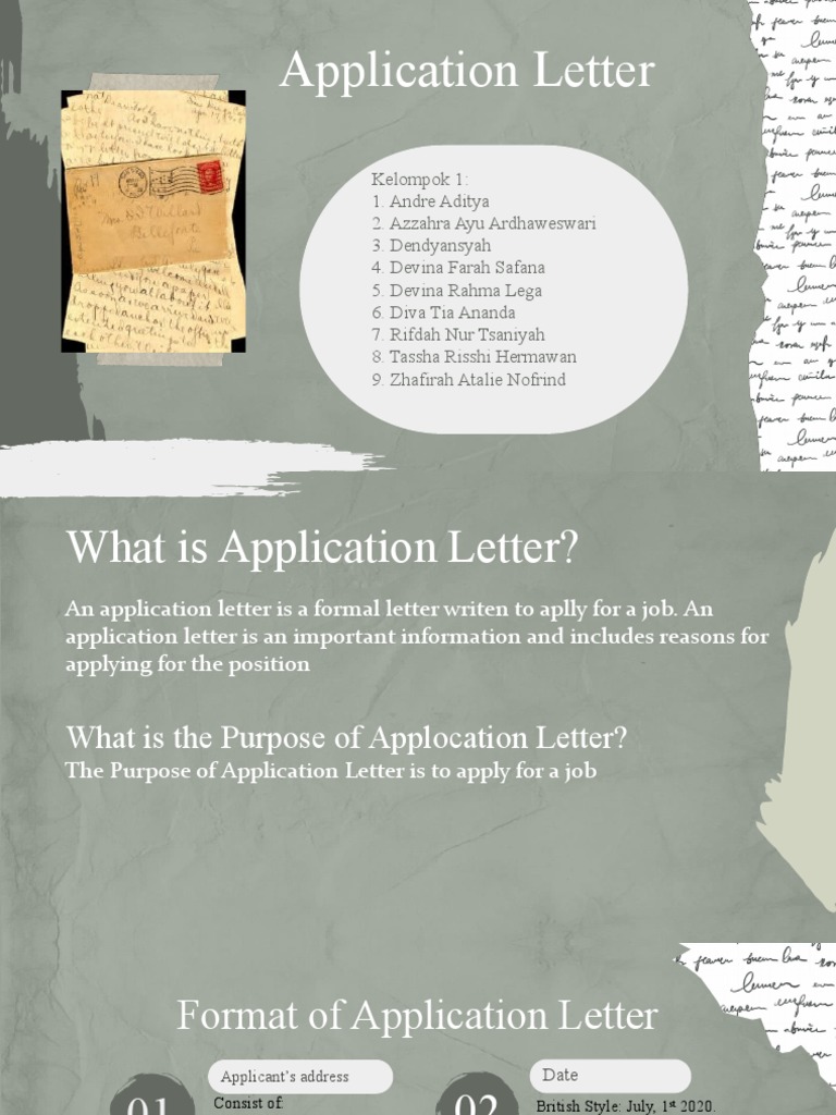 Bahasa Inggris Application Letter | PDF | Written Communication | Human ...