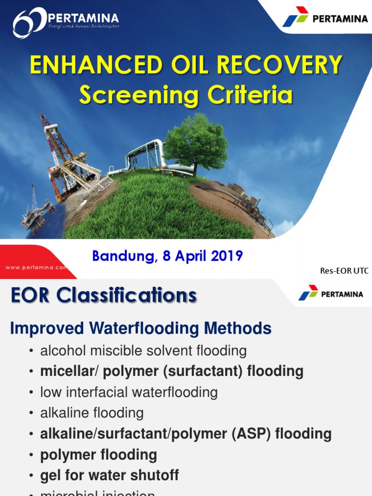 EOR Screening Criteria | Download Free PDF | Enhanced Oil Recovery | Chemical Process Engineering