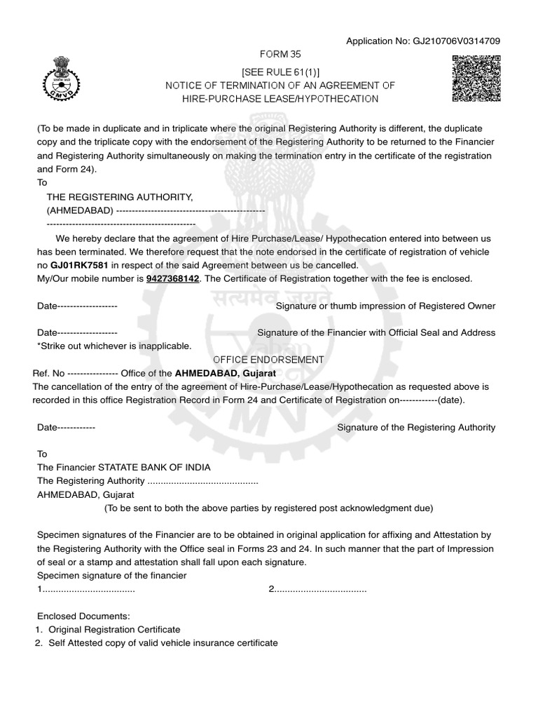 Form 35 | Download Free PDF | Lease | Business Law