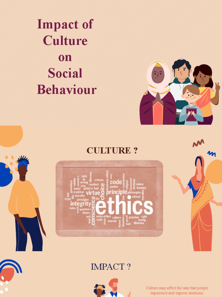 Culture's Influence on Social Behavior | PDF