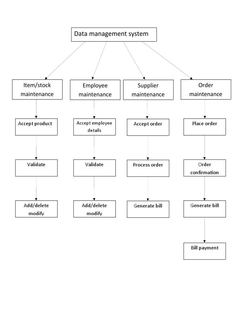 Supplier Item Data Management System | PDF