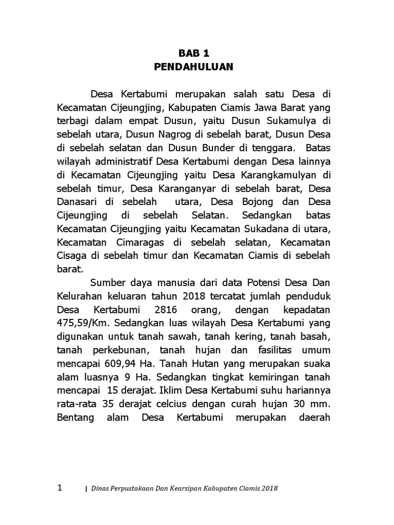 Buku Kertabumi Siap Cetak | PDF