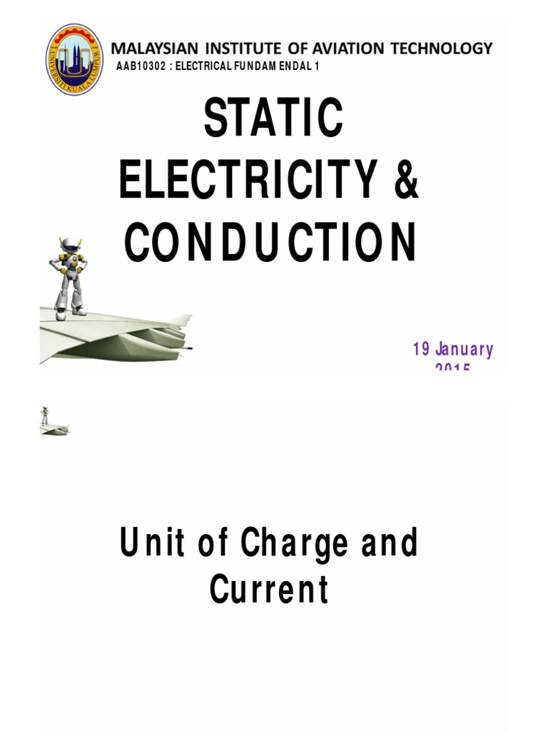 Static Electricity Conduction | PDF | Electric Charge | Electric Current