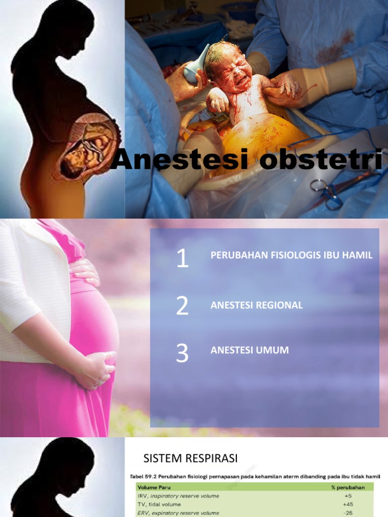 Anestesi Obstetri | PDF