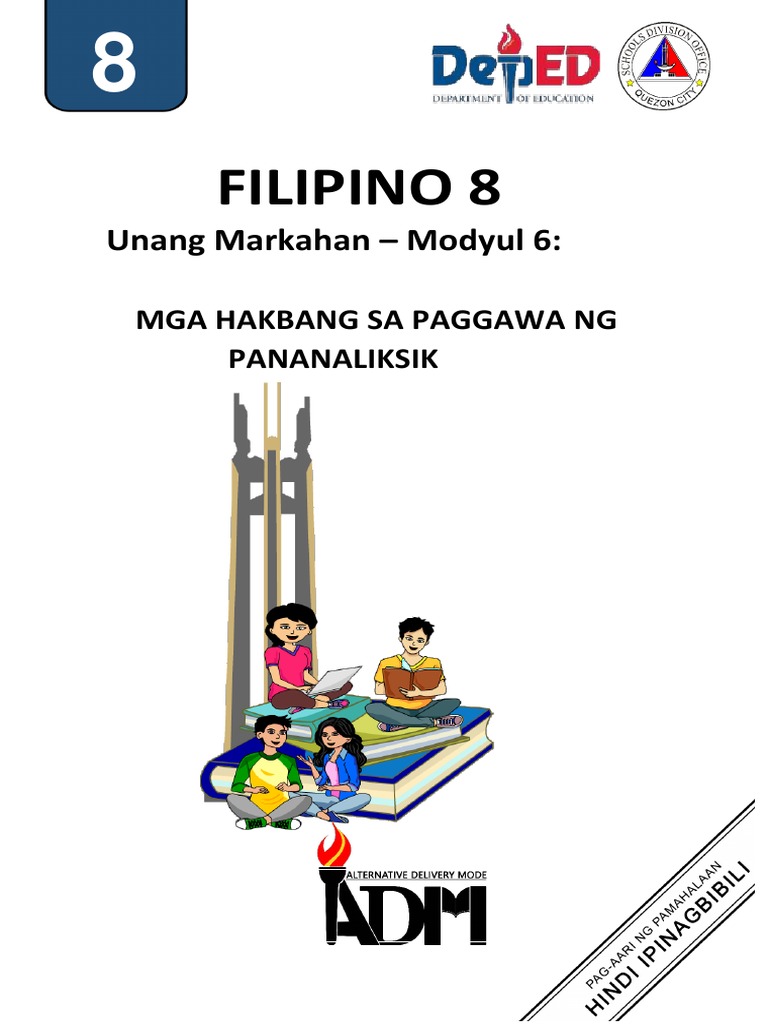 Filipino-8 GR8 Q1 Modyul-6 Tanilong | PDF