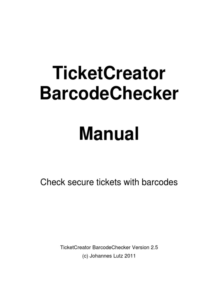 BarcodeChecker User Guide | PDF | Comma Separated Values | Barcode