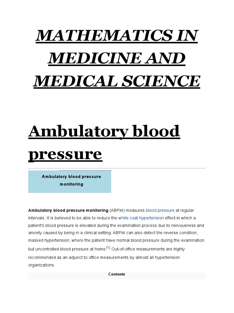 Mathematics in Medicine and Medical Science | PDF | Color | Qualia