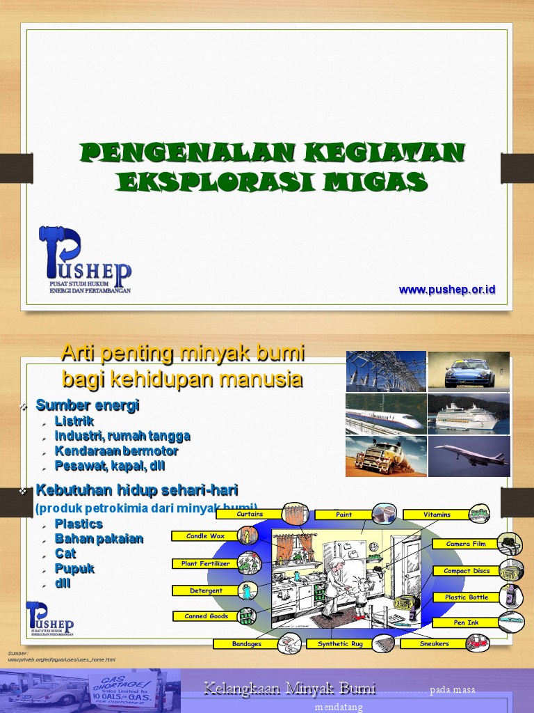 Kegiatan Eksplorasi MIGAS PUSHEP | PDF