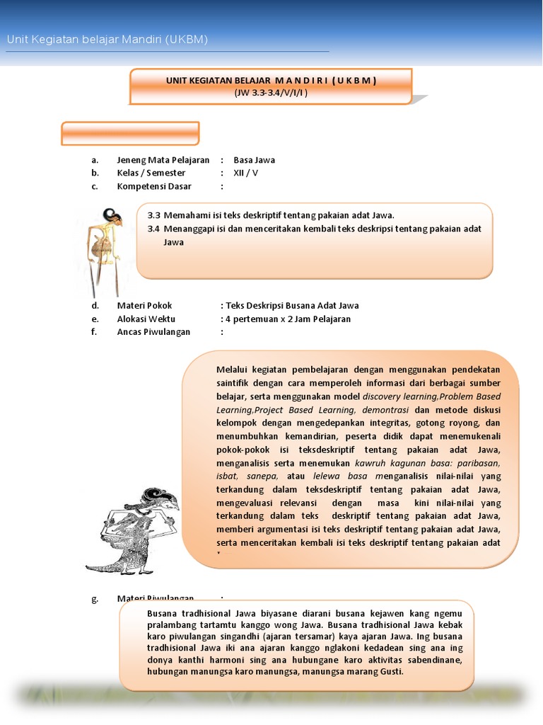 Bahasa Jawa 1) | PDF