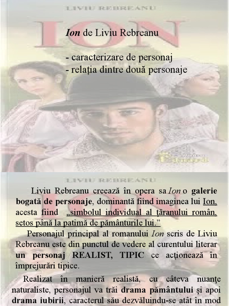 Succinta Caracterizare ION | PDF