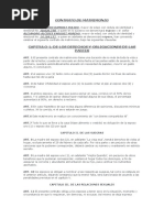 Contrato Matrimonial: Cláusulas y Derechos | PDF | Matrimonio