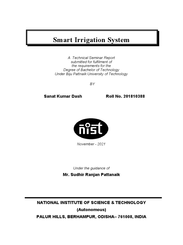 Seminar Report Template 2021 | PDF | Carbon Nanotube | Strength Of ...