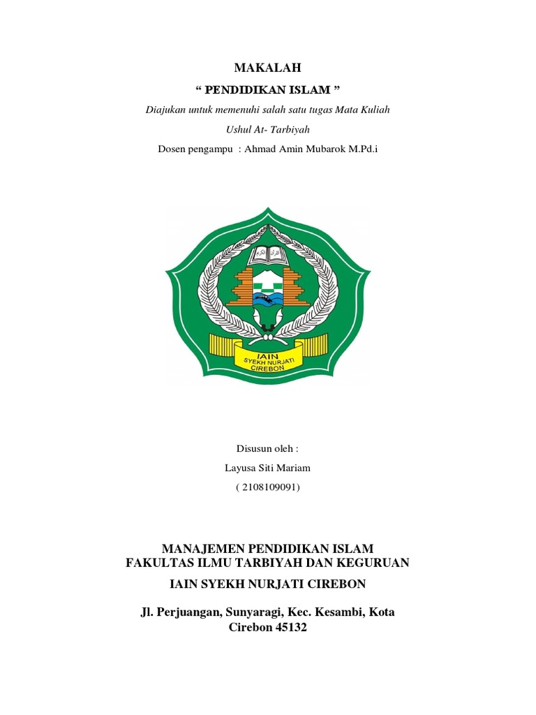 Makalah Mandiri Ut - Layusa | PDF