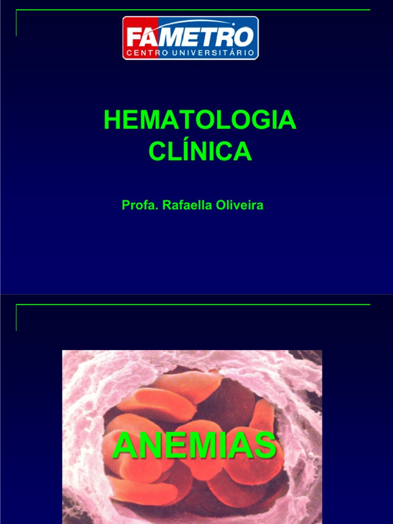 Aula 05 Anemias | PDF | Anemia | Especialidades médicas