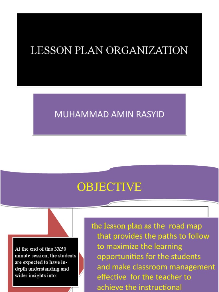 Lesson Plan Organization - 2 | Download Free PDF | Lesson Plan ...