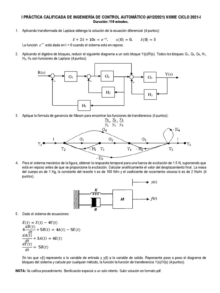 Practica 1 Control | PDF