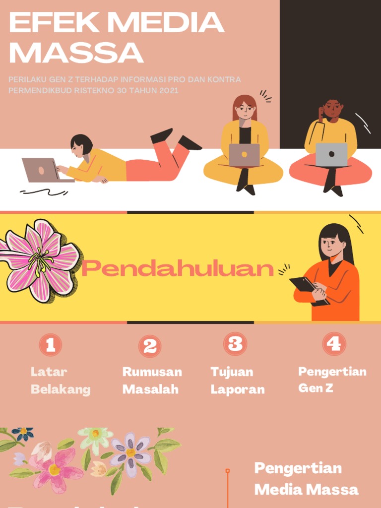 Presentasi Pitch Deck Layanan Kesehatan Ilustratif Orang Rapi Merah ...