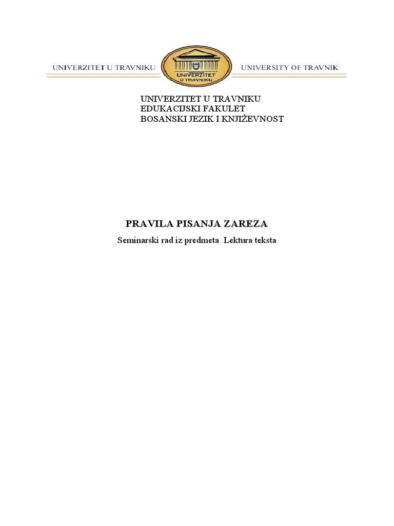 Zarez | PDF