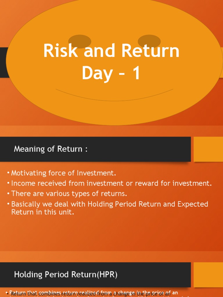 Risk and Return Concept | PDF | Capital Asset Pricing Model | Investing