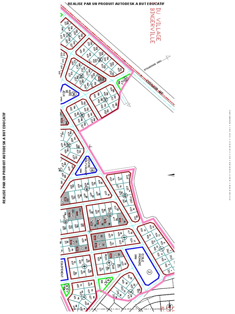 Plan de Morcellement 001 | PDF