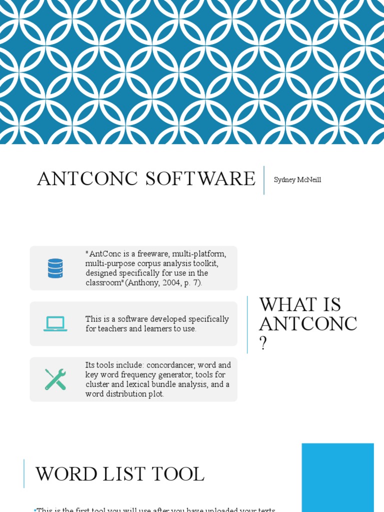 Antconc Presentation | PDF | Word | Linguistics