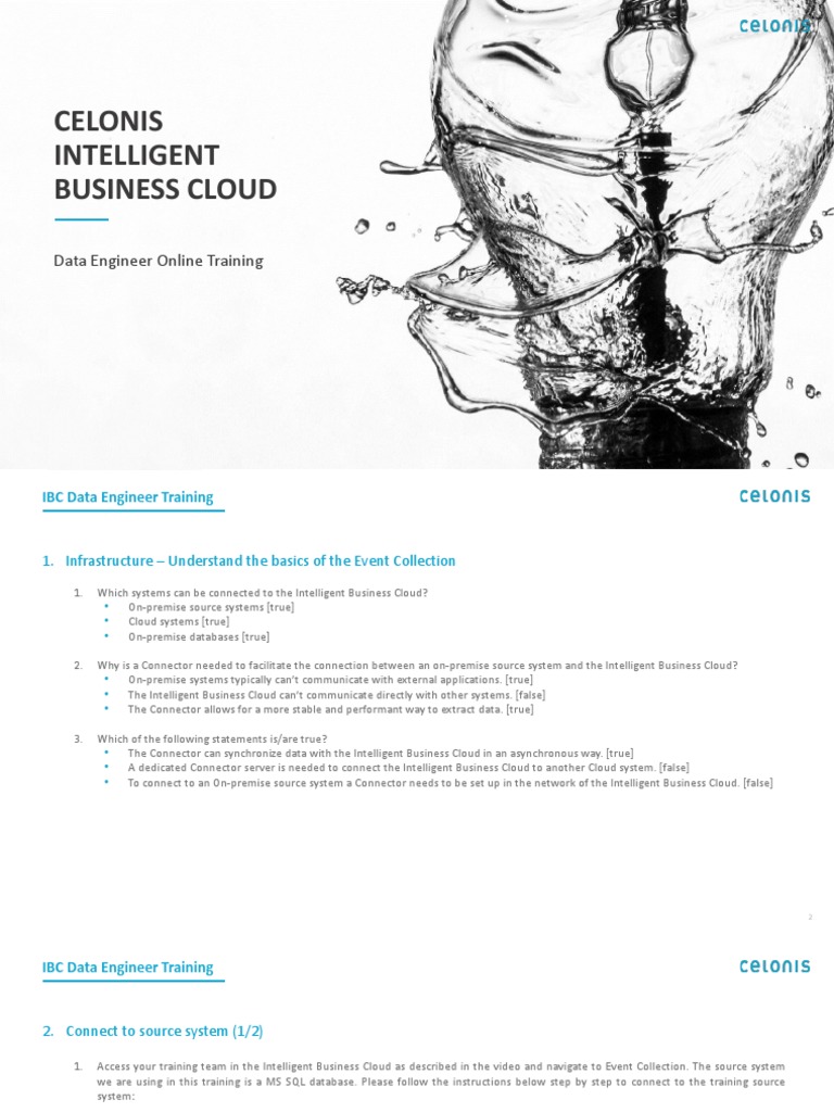 IBC Exercises SolutionsDataEngineer | PDF | Cloud Computing | Databases