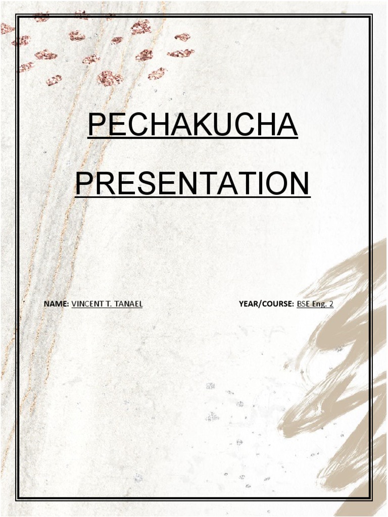 Pecha Kucha Template Powerpoint