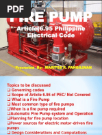 Pressure Sensing Line - NFPA 20 | PDF | Pump | Valve