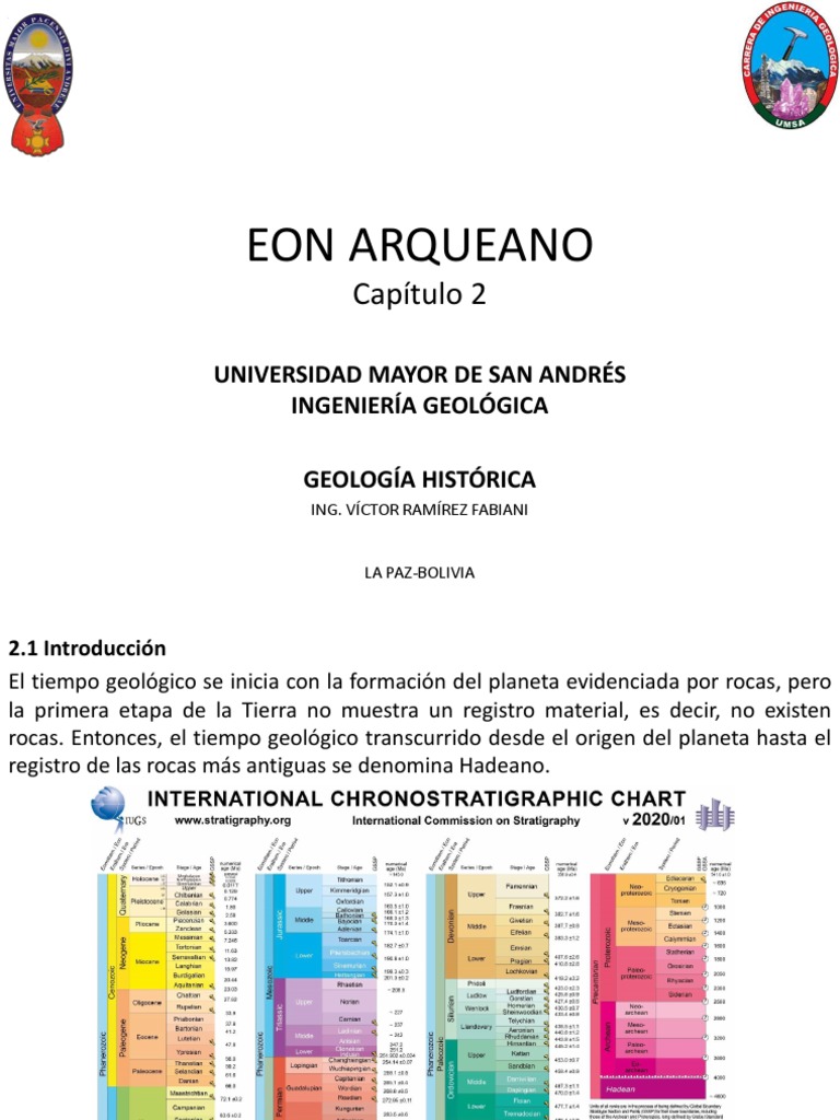 Eon Arqueano | PDF | Corteza (Geología) | Roca (geología)