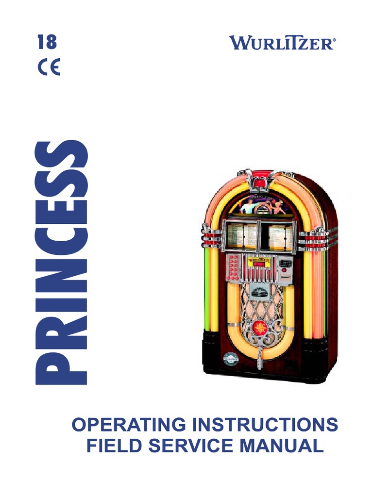 Wurlitzer Princess Service Manual | PDF | Electrostatic Discharge ...