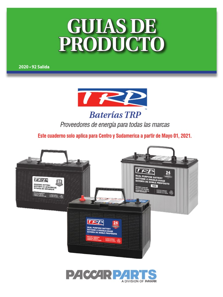 9221 TRP Batteries 0221 - 3rd | PDF | Ingenieria Eléctrica | Cargador ...