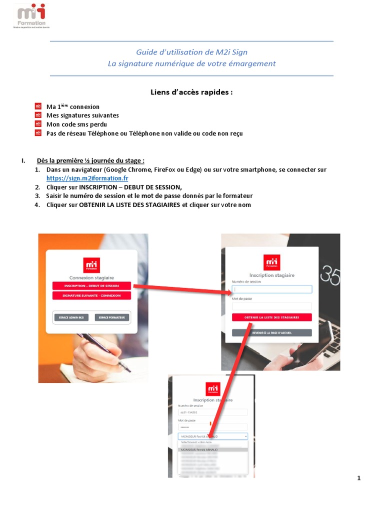 Guide de Signature Numérique M2i | PDF | Âge de l'information ...
