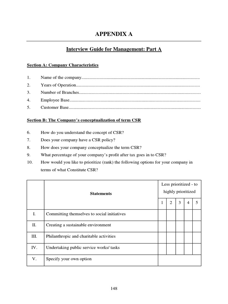 13 - Appendix A & B | PDF | Corporate Social Responsibility | Economies