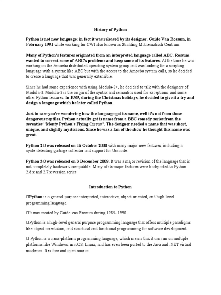 Introduction To Python UNIT1 | PDF | Control Flow | Python (Programming Language)